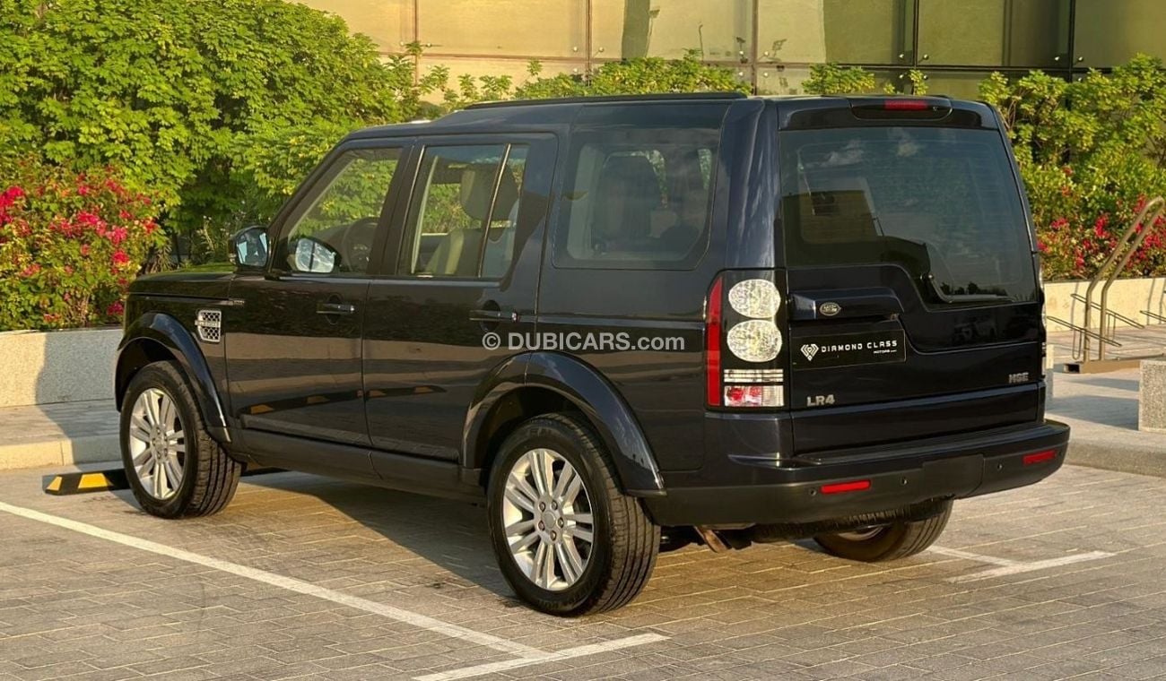 Used Land Rover Discovery Land Rover LR4 HSE SCV6 7 seats GCC Panoramic ...