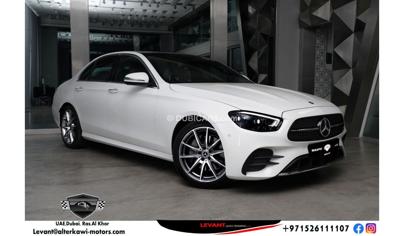 Used Mercedes-Benz E300 MERCEDES E 300 2021 WITH LOW MILEAGE GCC 2021 for sale in Dubai - 432343