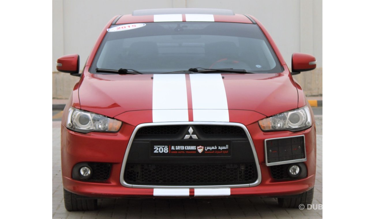 Used Mitsubishi Lancer 2015 GT full option GCC in excellent condition ...