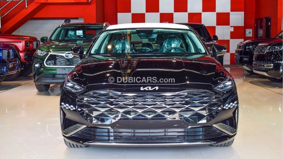 New KIA K8 - V6 3.5L PETROL 2023 - BLACK COLOR 2023 for sale in Dubai - 629072