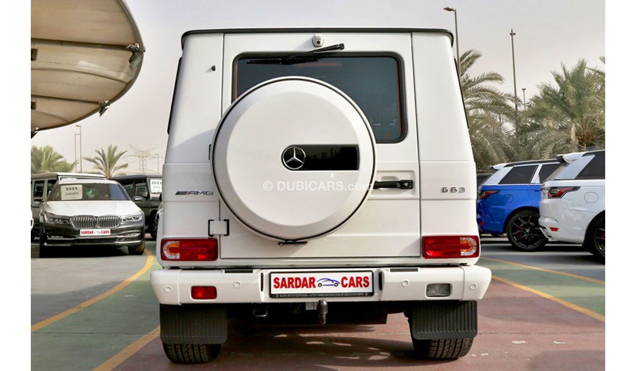 Used Mercedes-Benz G 63 AMG | inside Tan 2018 for sale in Dubai - 192256