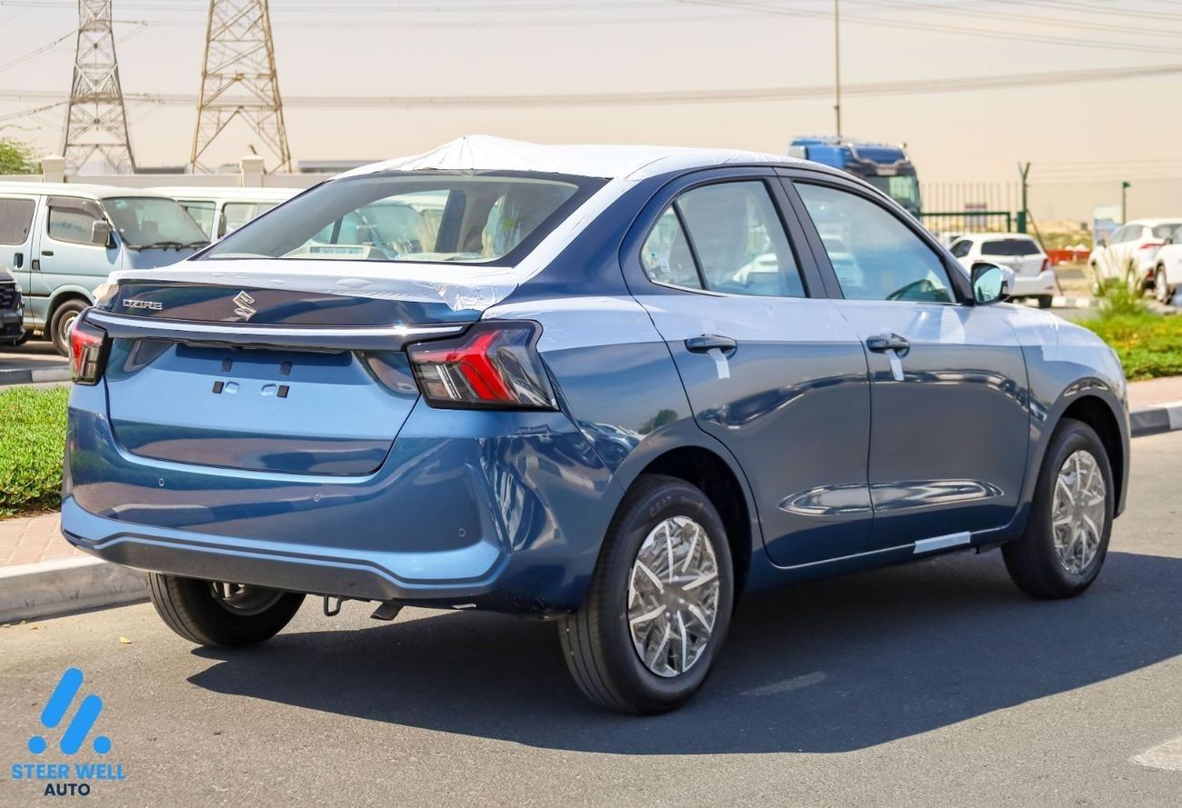جديدة سوزوكي دزاير 2025 GLX 1.2-litre 4-cylinder petrol engine - 5 Speed AT - 9 inch Touchscreen ...