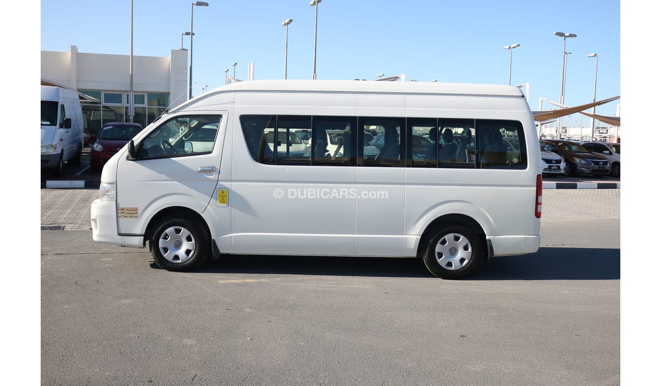 Used Toyota Hiace HIACE HI ROOF 15 SEATER BUS WITH GCC SPEC 2013 for ...