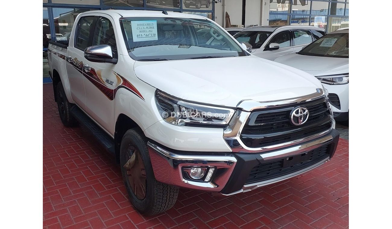 New TOYOTA HILUX 4*4 2.7 GLXS PETROL AUTOMATIC MODEL 2022 2022 for sale in Dubai - 552191