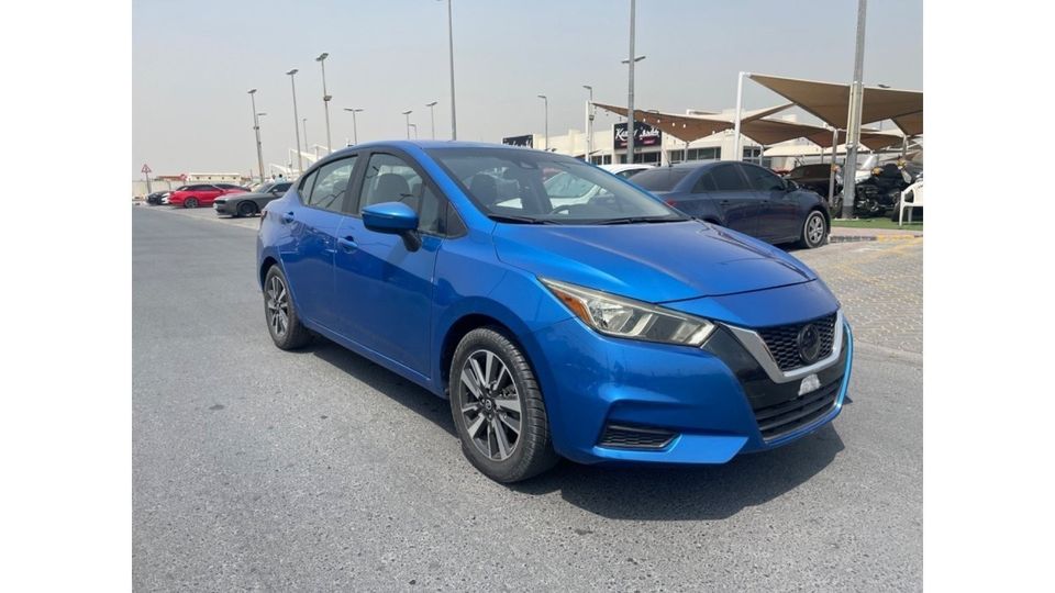 Used Nissan Versa Sv 2021 Blue 1.6L vin: 3N1CN8EV9ML827895 2021 for ...