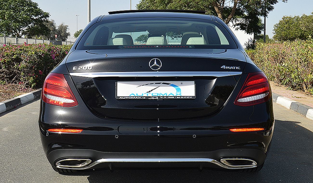 New Mercedes-Benz E200 4MATIC 2020, 2.0L-Turbo, GCC 0km w/ 2Yrs ...