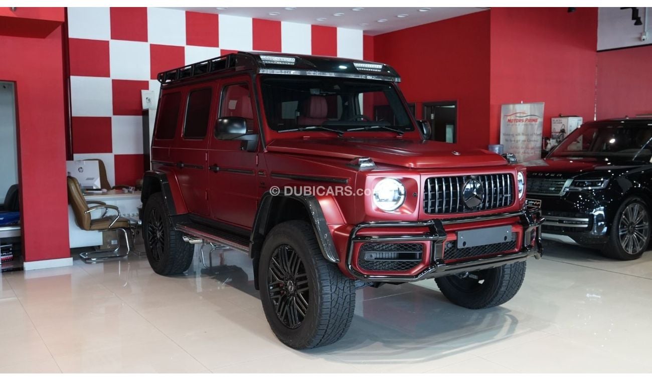 New Mercedes-Benz G 63 AMG 4X4² BRAND NEW MERCEDES - BENZ G63 4X4 SQUARED 2024 RED MATE COLOR ...