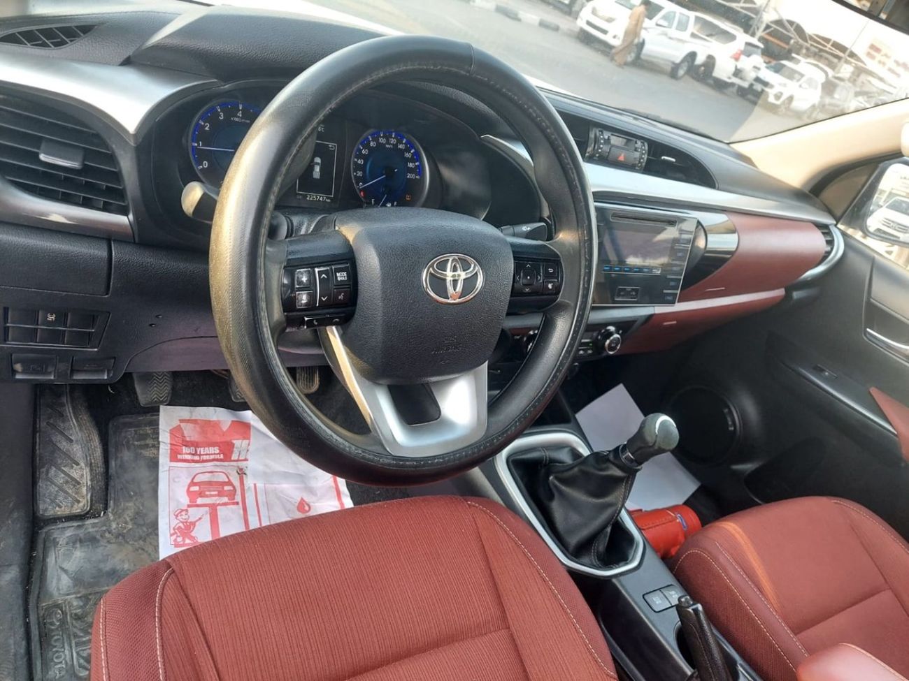Used Toyota Hilux DC 4WD 2.7L PETROL MANUAL TRANSMISSION 2017 for sale ...