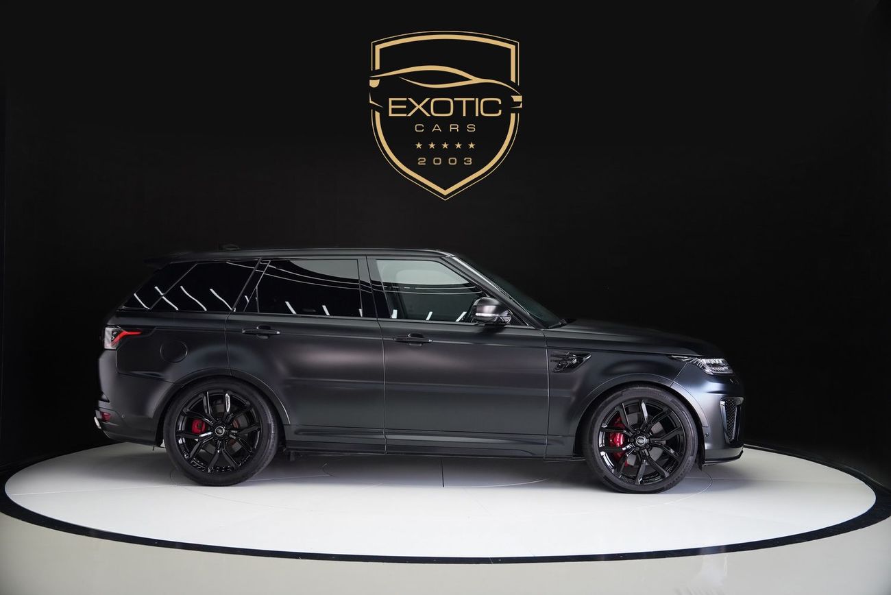 Used Land Rover Range Rover Sport SVR 5.0L (550 HP) 2020 for sale in ...