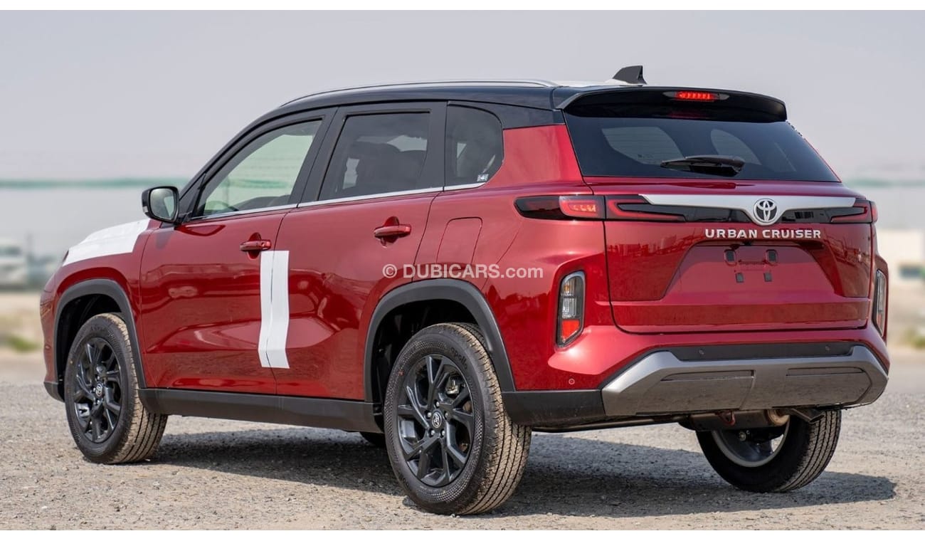 New (LHD) TOYOTA URBAN CRUISER 1.5P AT MY2024 - RED 2024 for sale in Dubai - 759673