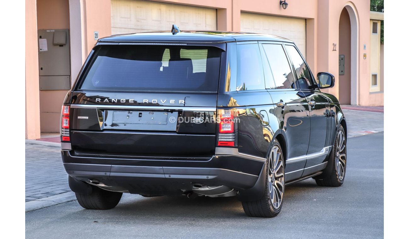 Used Land Rover Range Rover Long Wheelbase 2017 GCC under Al Tayer ...