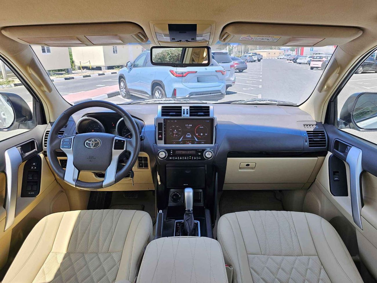 Used Toyota Prado GXR V4/ MID OPT/ LEATHER/ DVD REAR CAMERA/ DOWN TYRE/1316 MONTHLY/LOT#66298 ...