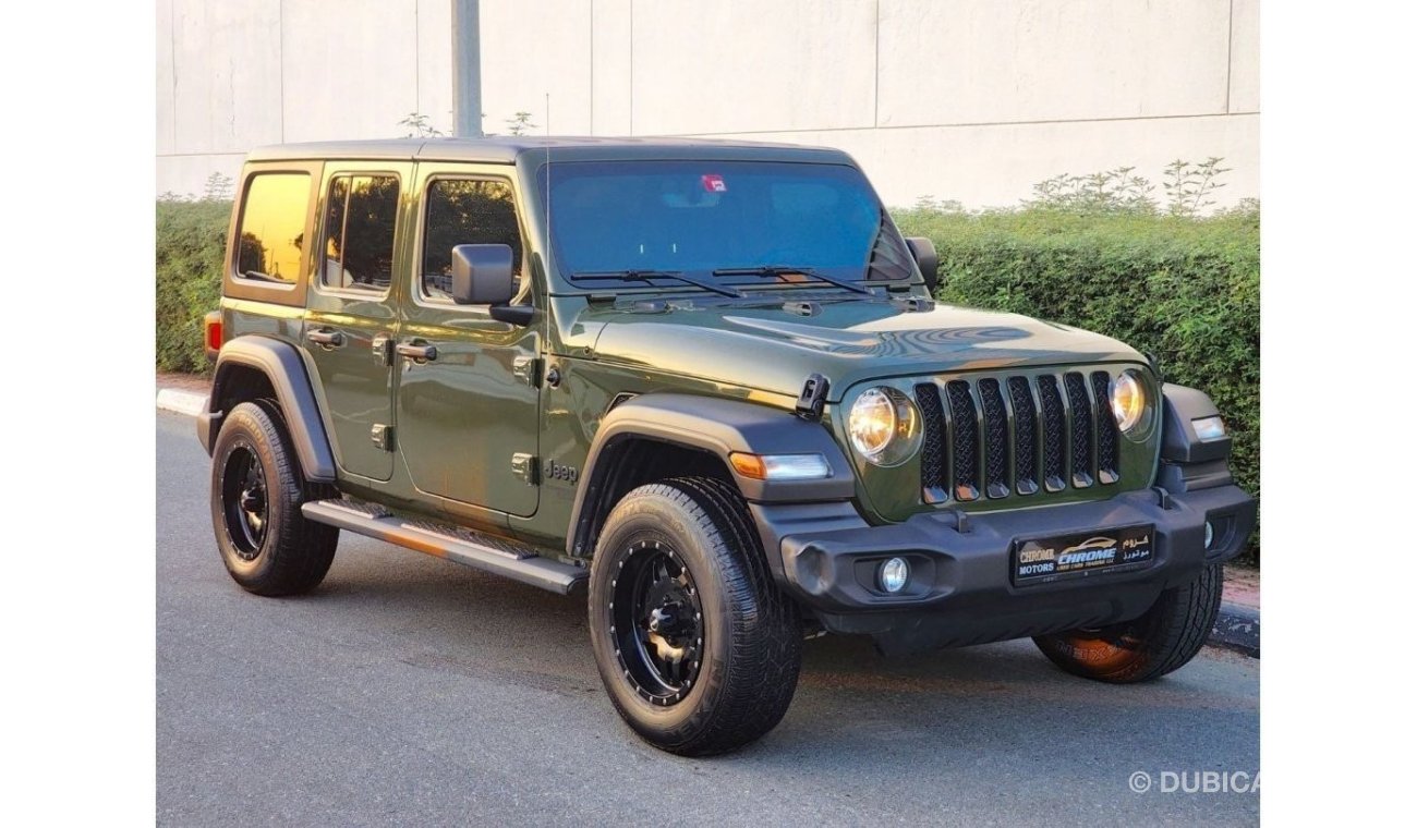 Used 2021 JEEP WRANGLER UNLIMITED SPORT (JL), 4DR SUV, 2.0L 4CYL TURBO PETROL, AUTOMATIC, FOUR ...