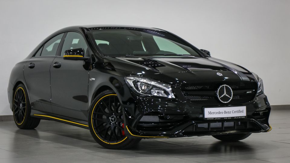 New Mercedes-Benz CLA 45 AMG Turbo 4Matic 2.0L 0 mileage Yellow Night ...