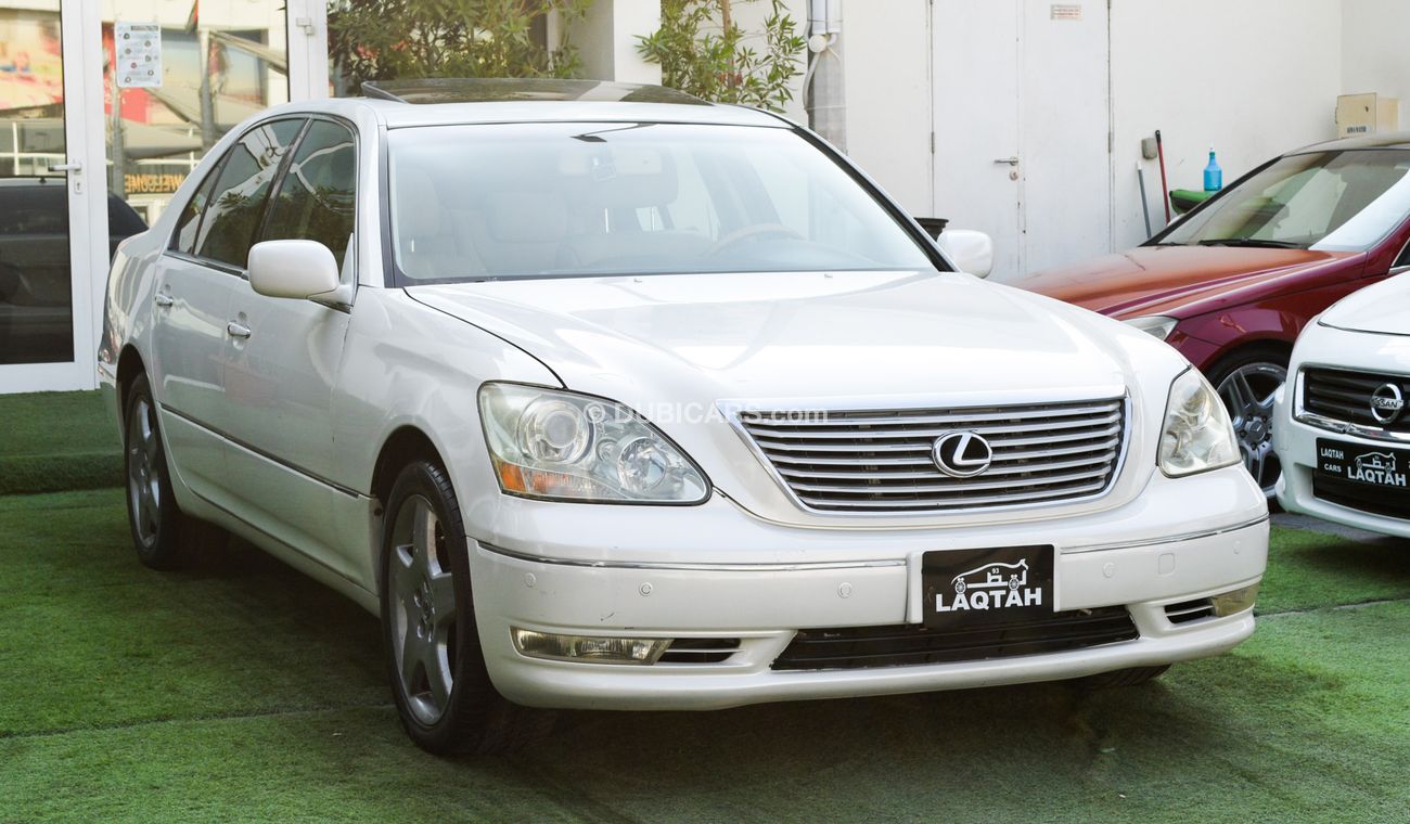 Used Lexus LS 430 Imported 1/2 Ultra 2006 model, white color, leather ...