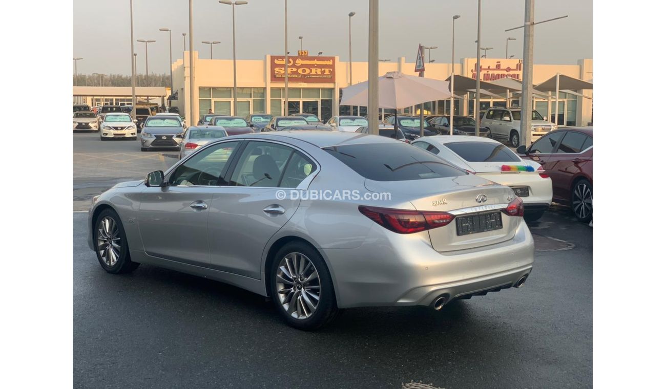 مستعملة إنفينيتي Q50 Infiniti Q50_2018_GCC_Excellent_Condithion _Full opshin 2018 للبيع في دبي ...