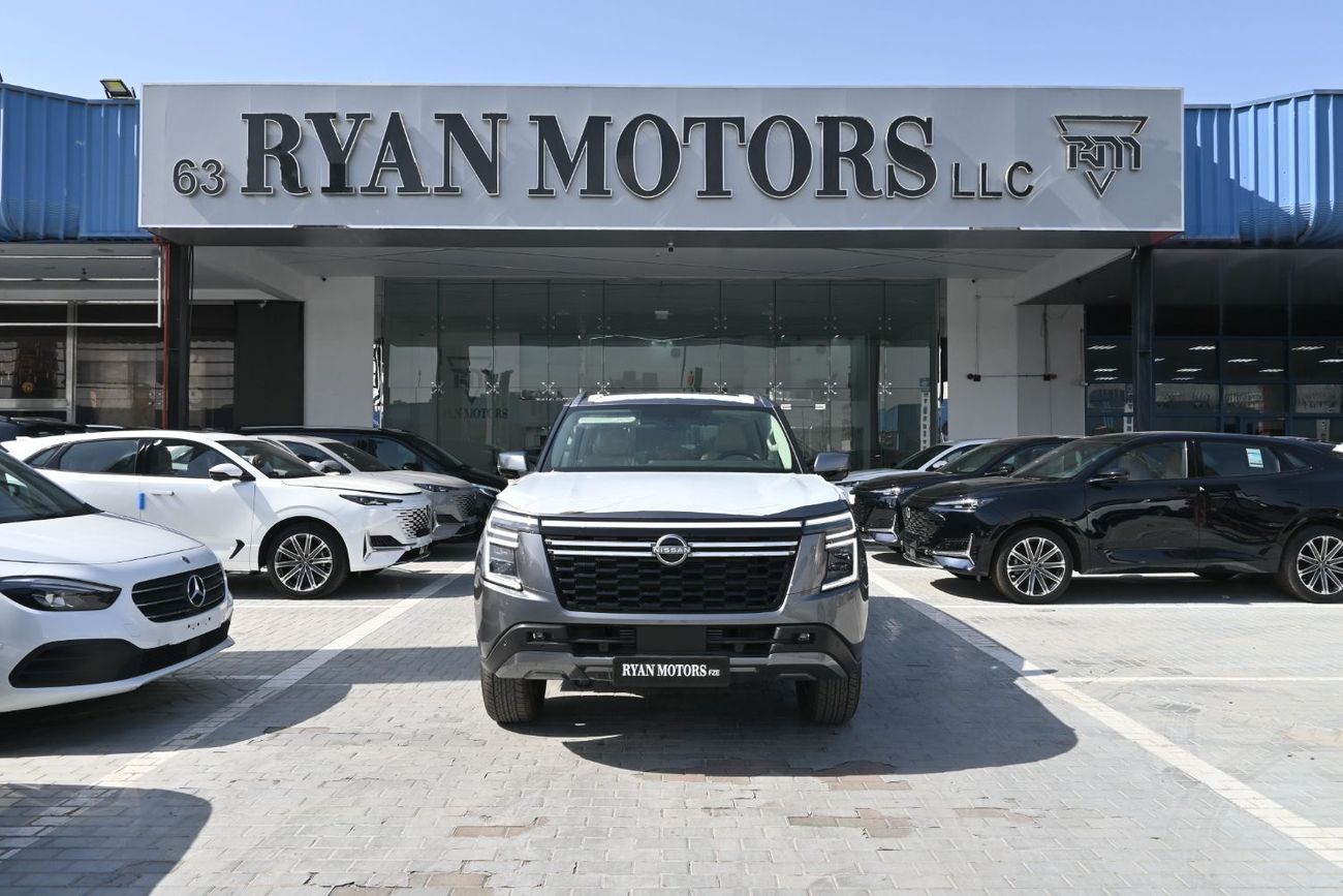 New LE T2 3.5L NISSAN PATROL LE 3.5L TwinTurbo V6 Petrol 4WD, Model 2025, Color Grey 2025 for ...
