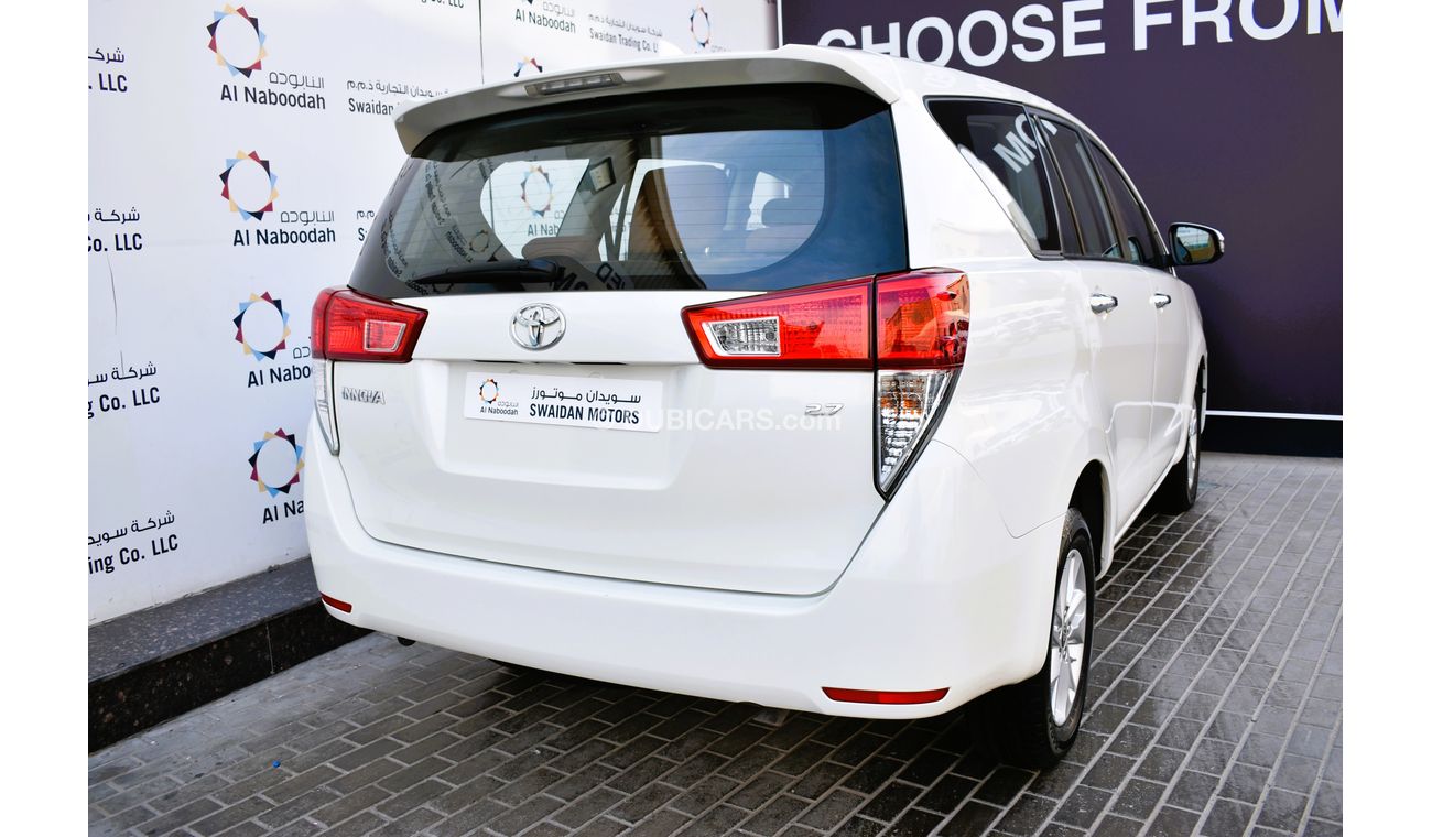 Used Toyota Innova AED 1199 PM | 2.7L SE GCC DEALER WARRANTY 2020 for ...