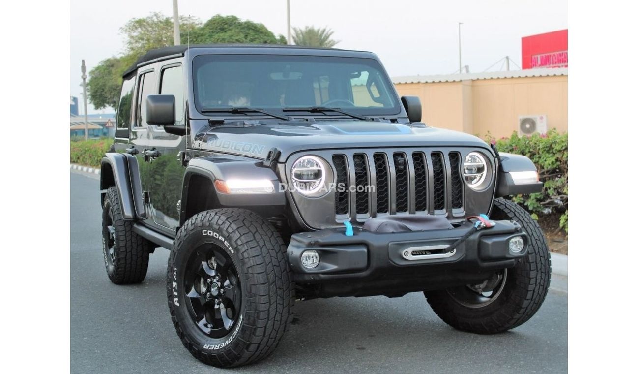 Used Jeep Wrangler Unlimited Rubicon 4XE Hybrid Soft Edition 2021 for ...