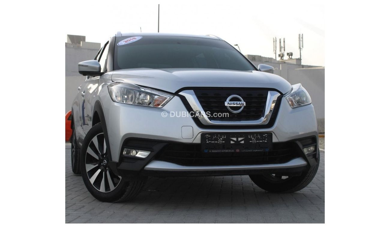 Used Nissan Kicks NISSAN KIKS 2018 SILVER GCC EXCELLENT CONDITION ...