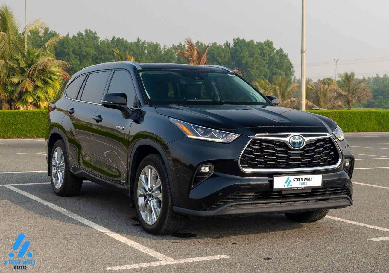 Used Toyota Highlander Limited 2021 Hybrid A/T - 3.5L AWD SUV - Low ...