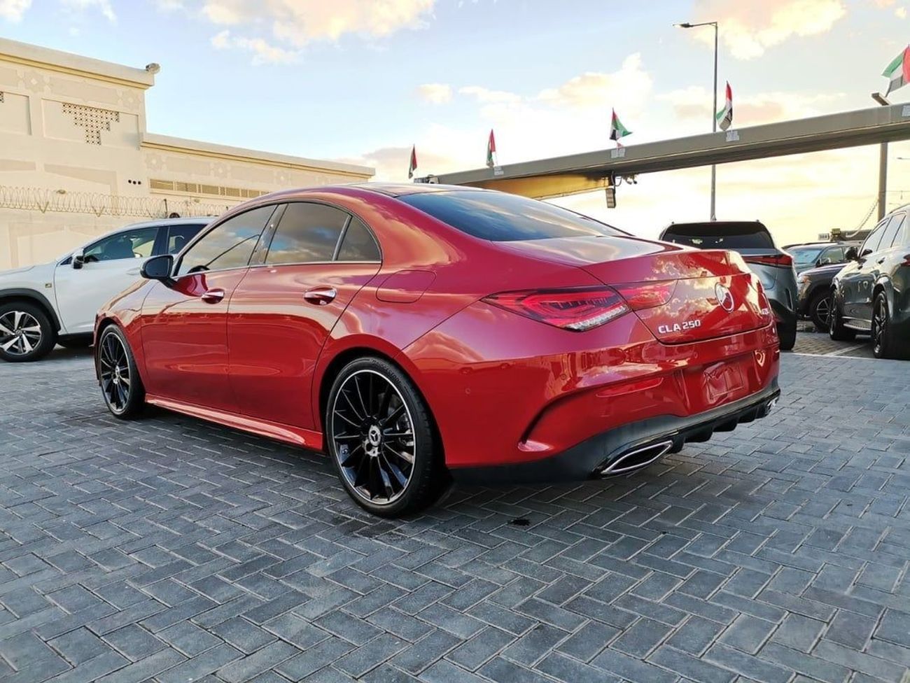 Used Mercedes Benz CLA250 Mercedes-Benz CLA250 - 2023 - Red - GCC 2023 ...