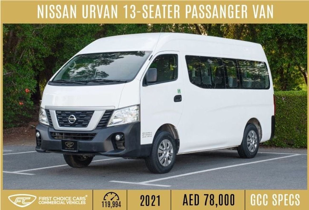 Used Microbus 2021 | NISSAN URVAN | 13-SEATER PASSANGER VAN | NV-350 ...