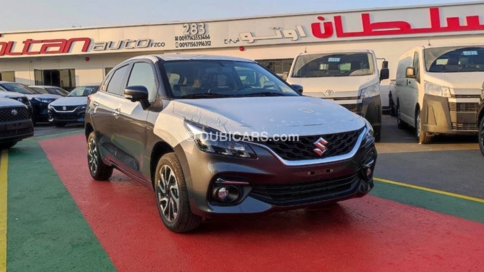 New Suzuki Baleno Full Option Grey color 1.5L Petrol A/T 4X2 FWD 360 ...