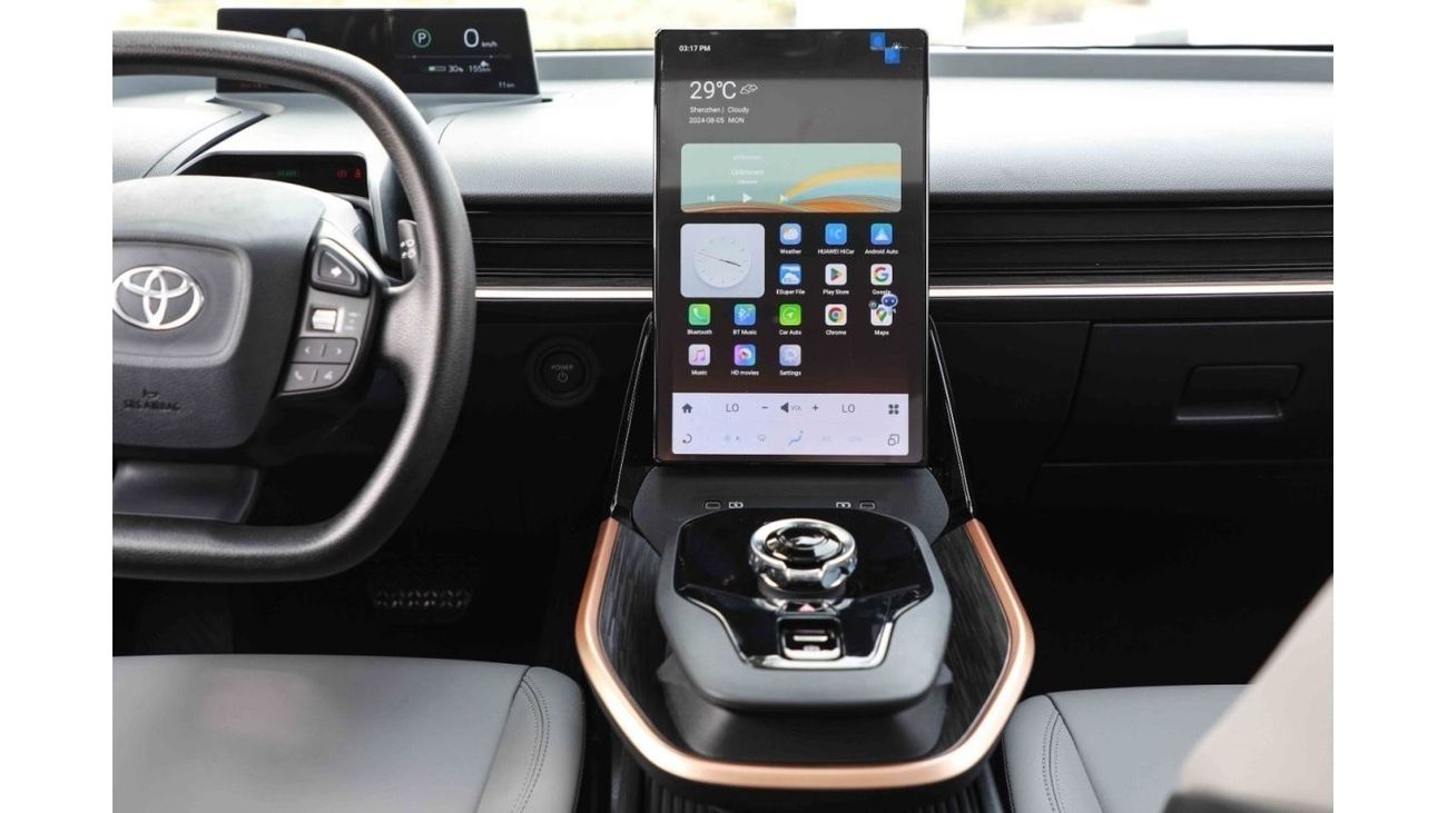 New 2024 Toyota bZ3 Elite Pro 517 - Black inside Grey | Export Only 2024 for sale in Dubai - 767498