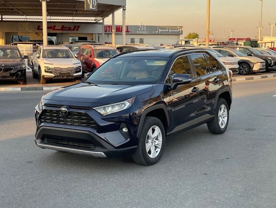 Used 2021 DARK BLUE TOYOTA RAV4 XLE IMPORTED FROM USA 2021 for sale in ...