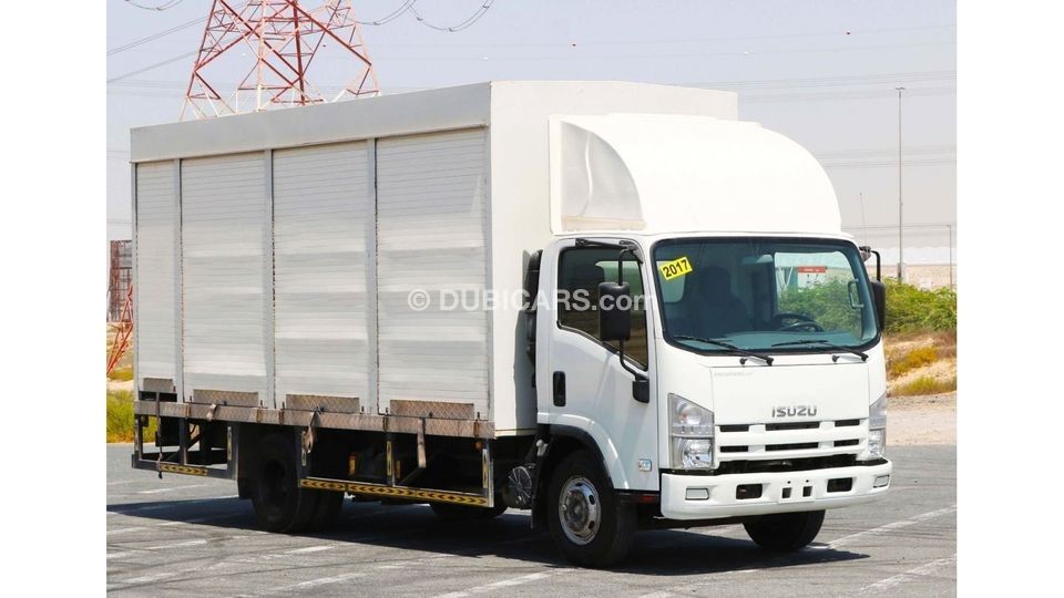 Used Isuzu NPR Long Chassis Shutter Box Water Body | Excellent ...