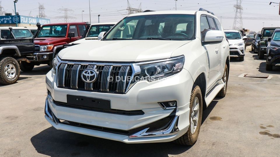 Used Toyota Prado Left hand drive petrol low kms facelifted for export ...