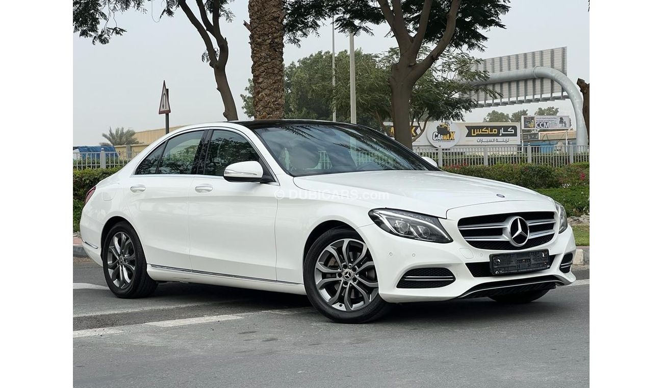 Used Mercedes-Benz C 200 MERCEDES BENZ C200 GCC 2015 PANORAMIC FULL ...