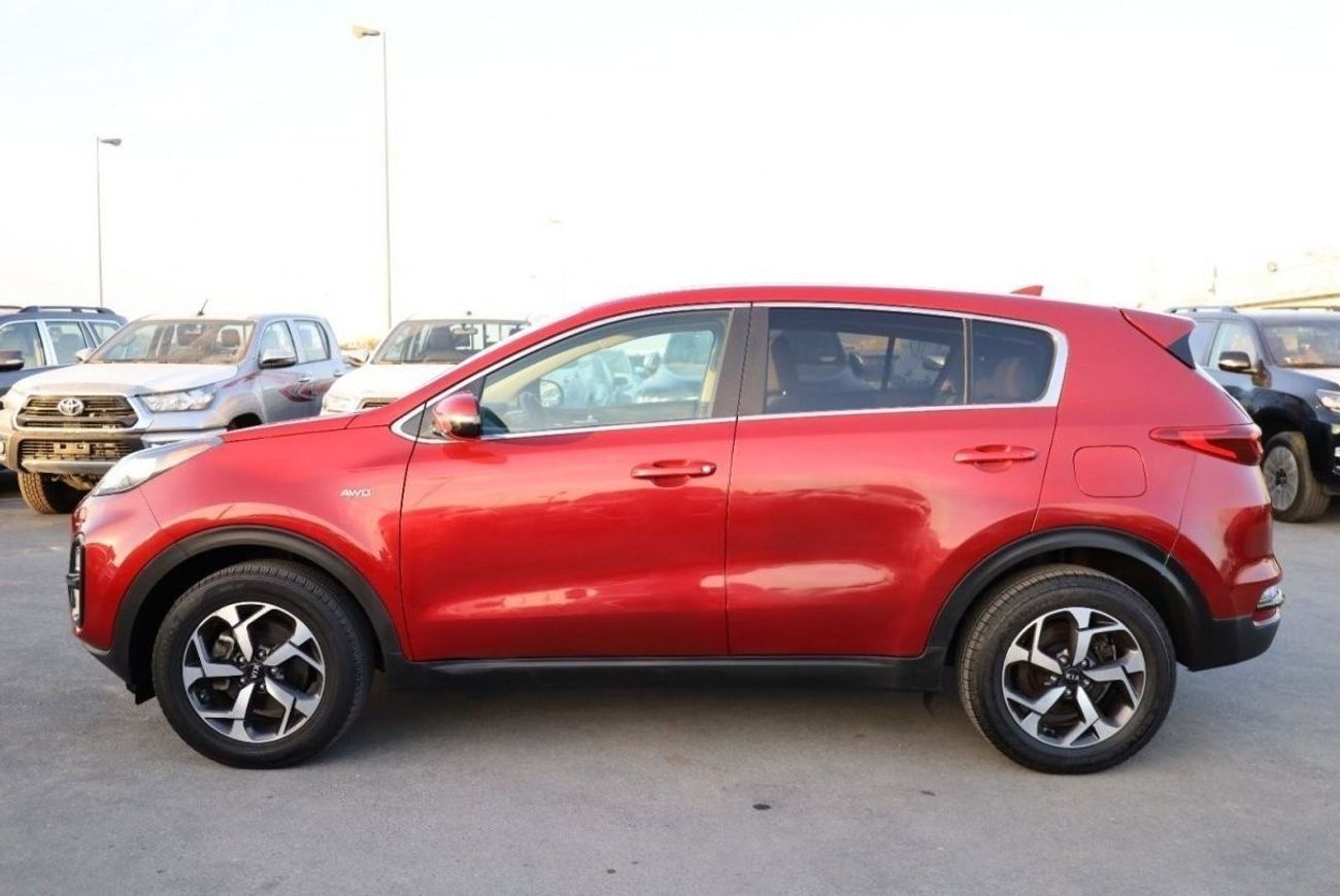 Used KIA SPORTAGE 2020 RED 2020 for sale in Dubai - 589518