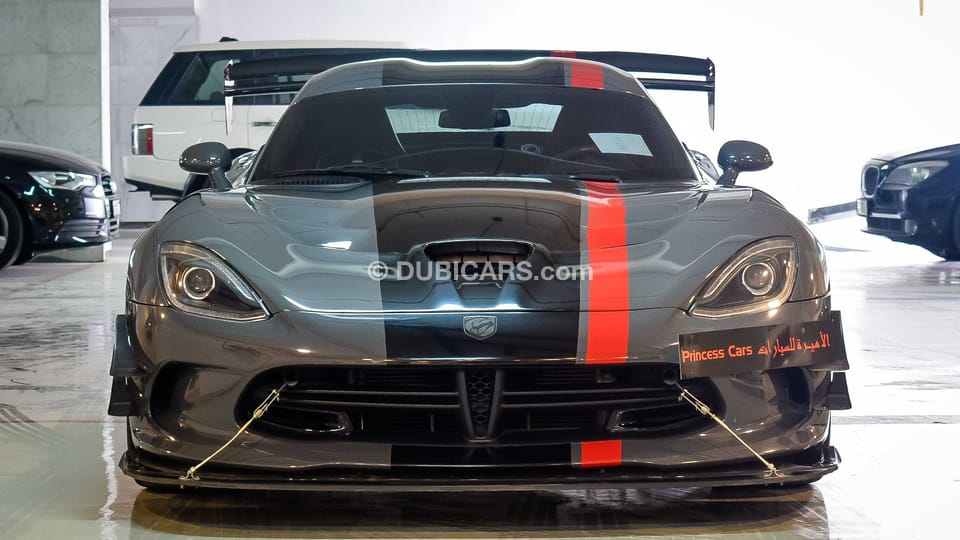 Dodge Viper ACR for sale. Grey/Silver, 2017