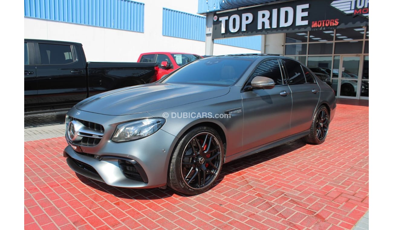 Used Mercedes-Benz E 63 AMG E63 - S 4.0L 2018 for sale in Dubai - 605652