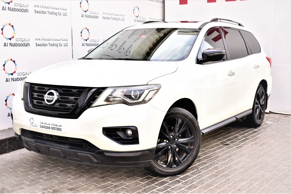 Used Nissan Pathfinder AED 1762 PM | 3.5L SV MIDNIGHT 4WD GCC DEALER ...