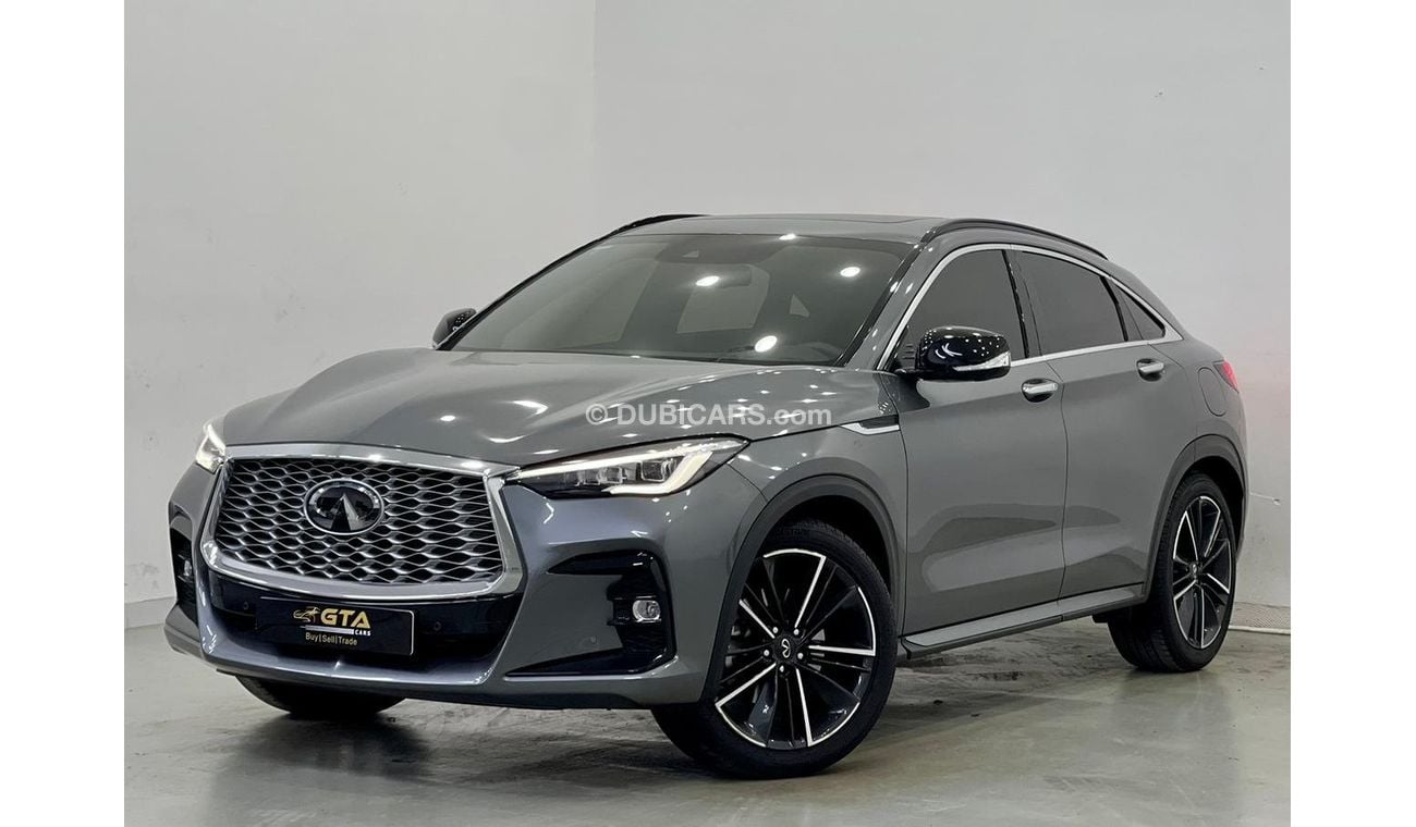 Used 2022 Infiniti QX55 Sensory Pro Active , May 2027 Infiniti Warranty + May 2025 Service ...