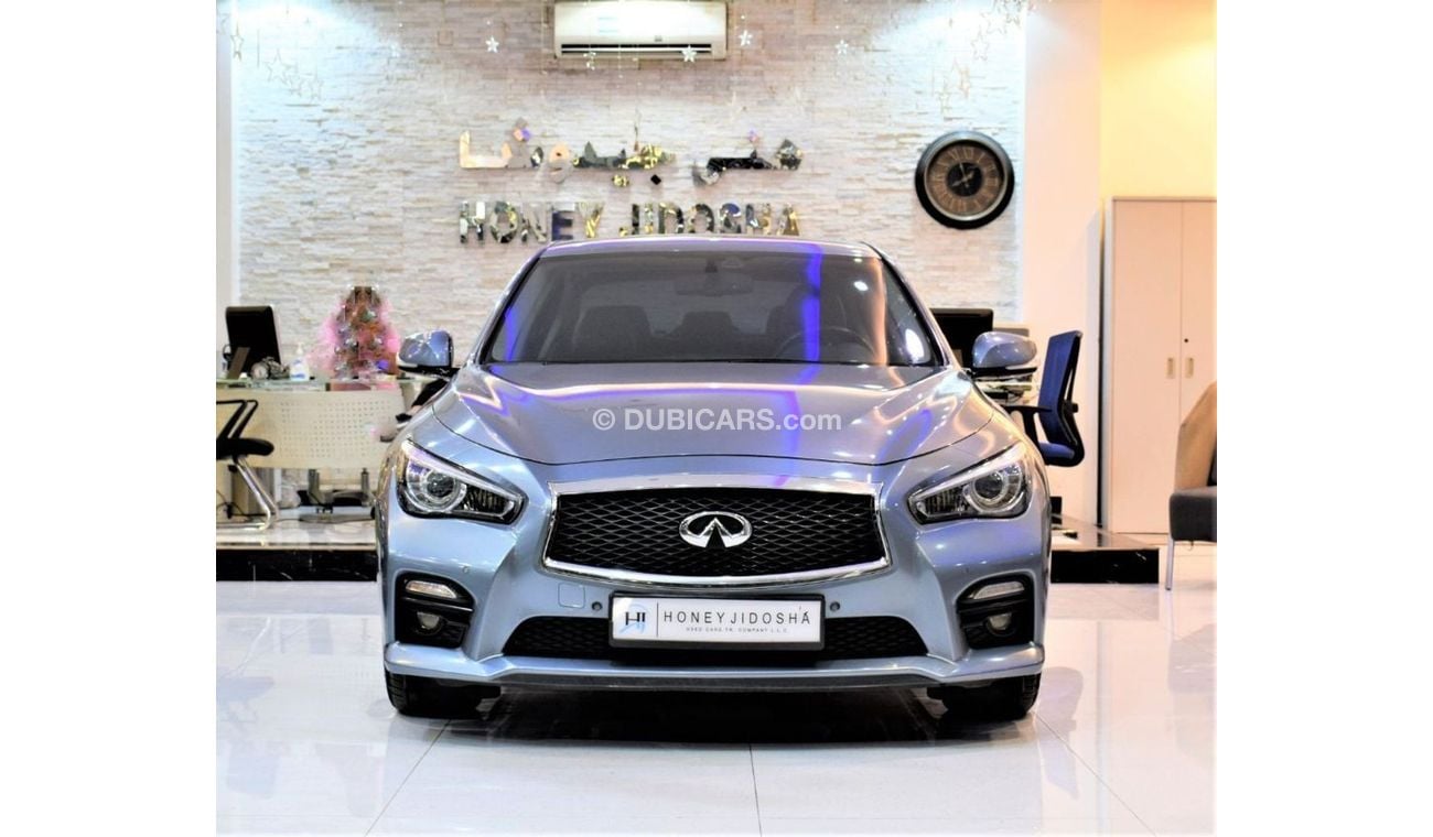Used AMAZING Infiniti Q50S 3.7 2014 Model!! in Light Blue Color! GCC ...