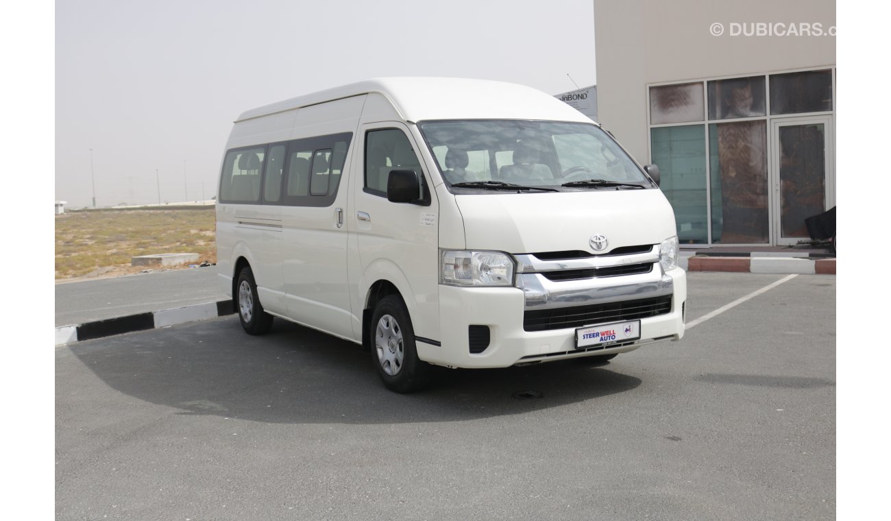Used Toyota Hiace GLX HI ROOF PASSENGER BUS 2016 for sale in Dubai - 251794