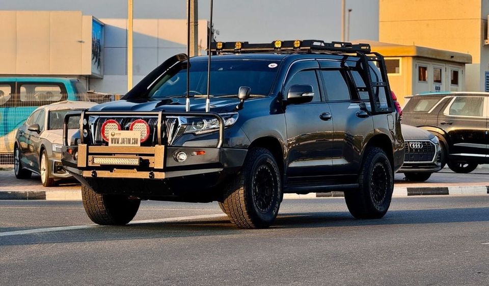 Used Toyota Prado PREMIUM MODIFICATION | ROOF RACK WITH SIDE LADDERS ...