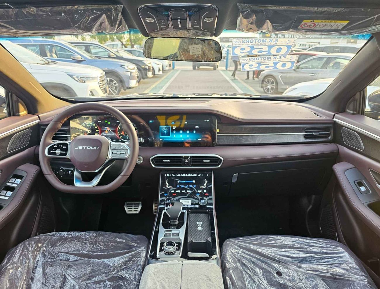 New Jetour X90 GCC 1.6T LUXURY / Interior Brown / Memory Seats / AC ...