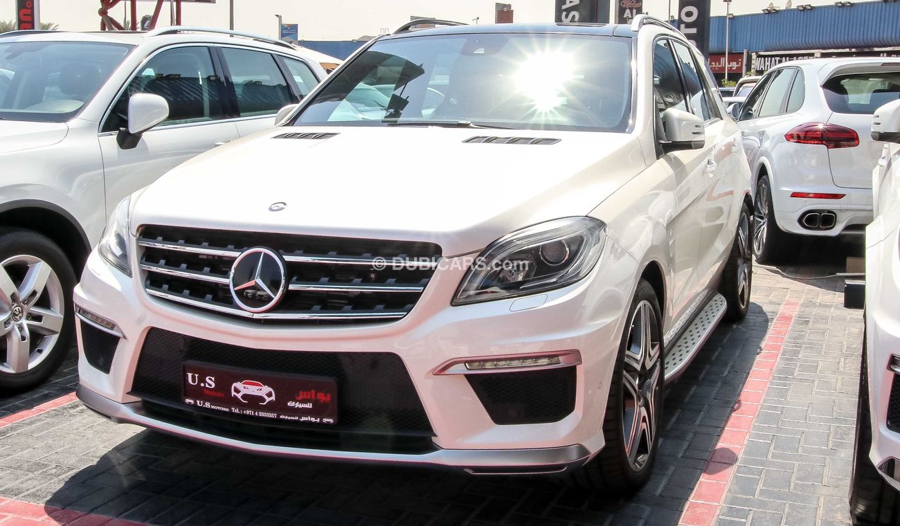 Used Mercedes-Benz ML 63 AMG V8 BITURBO 2013 for sale in Dubai - 187001