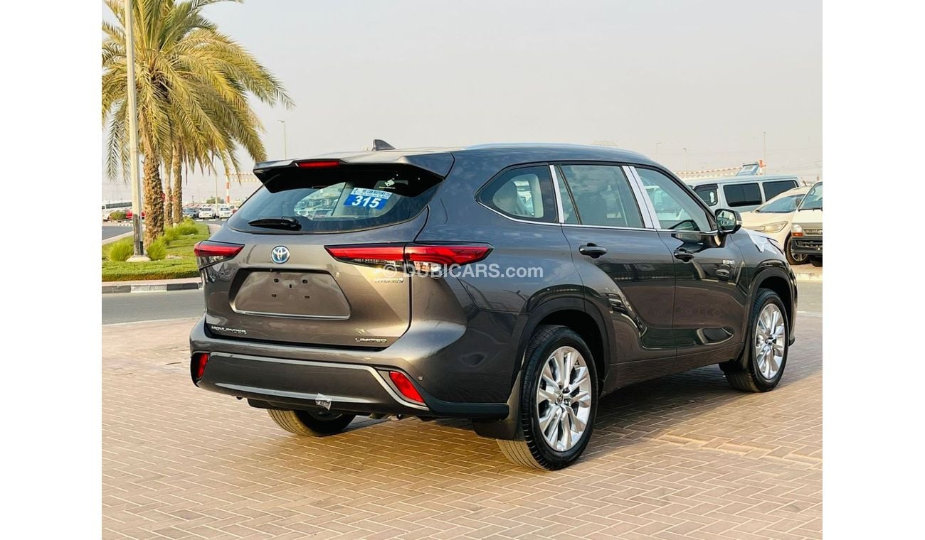 New TOYOTA HIGHLANDER LIMITED HYBRID 2.5L GREY 2023 2023 for sale in ...