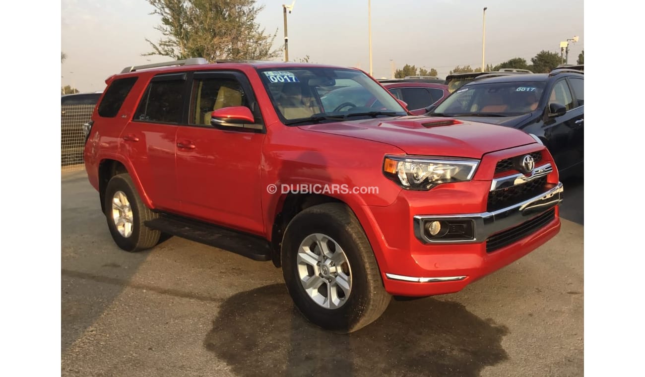 مستعملة تويوتا Runner4 TOYOTA 4RUNNER 2014 RED COLOUR, SR5 FULL OPTION ...