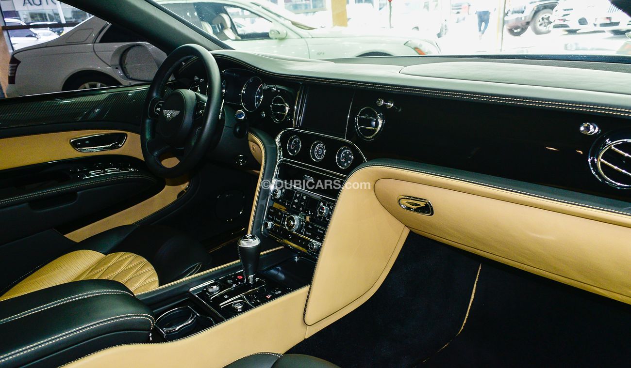 Used Bentley Mulsanne Original Colour is Grey wrapped with pearl white ...