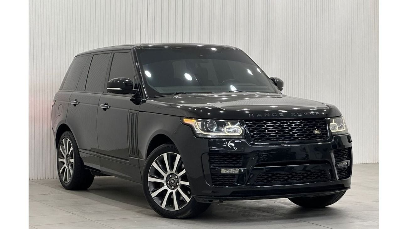 Used 2015 Land Rover Range Rover Vogue SE Supercharged, Full Service ...