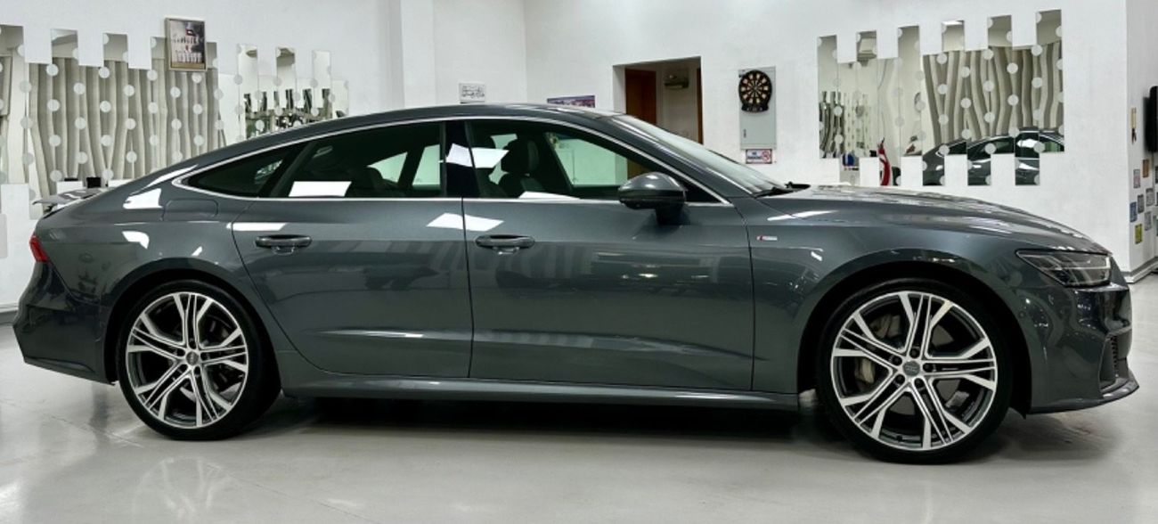 Used Audi A7 55 TFSI quattro S-Line Style & Comfort package GCC .. FSH .. Original Paint ., S ...