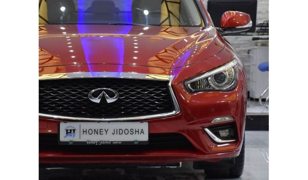 Used EXCELLENT DEAL for our Infiniti Q50 2.0t ( 2018 Model ) in Red ...