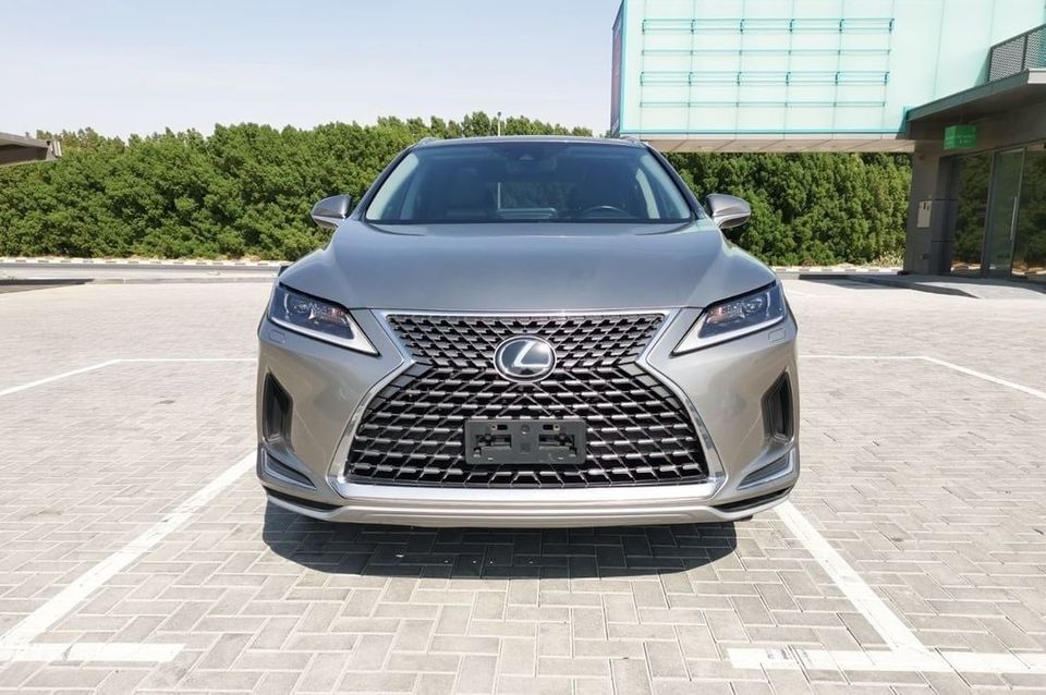 Used Lexus RX350 - 2021 - Gold 2021 for sale in Sharjah - 722648